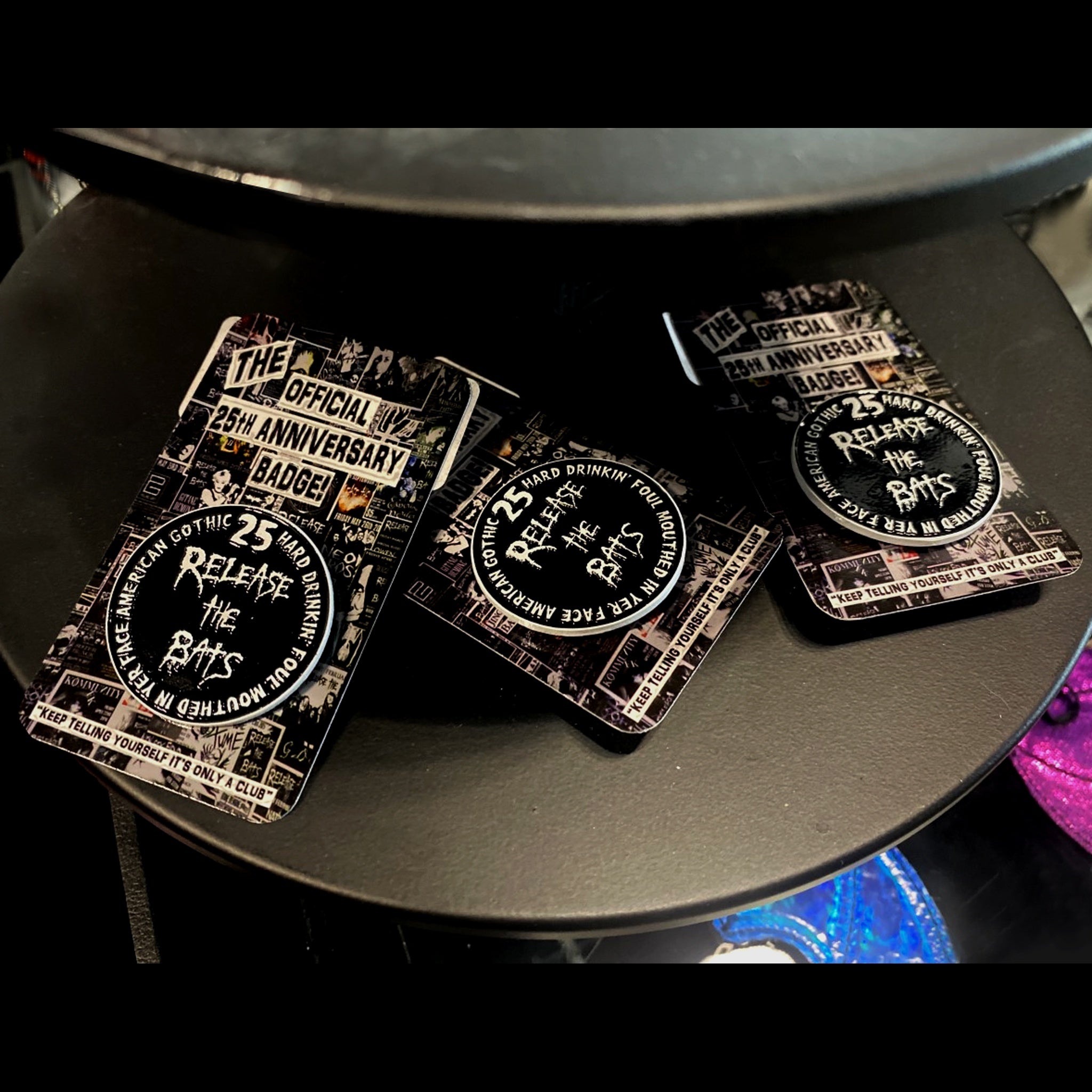 Release the bats pin