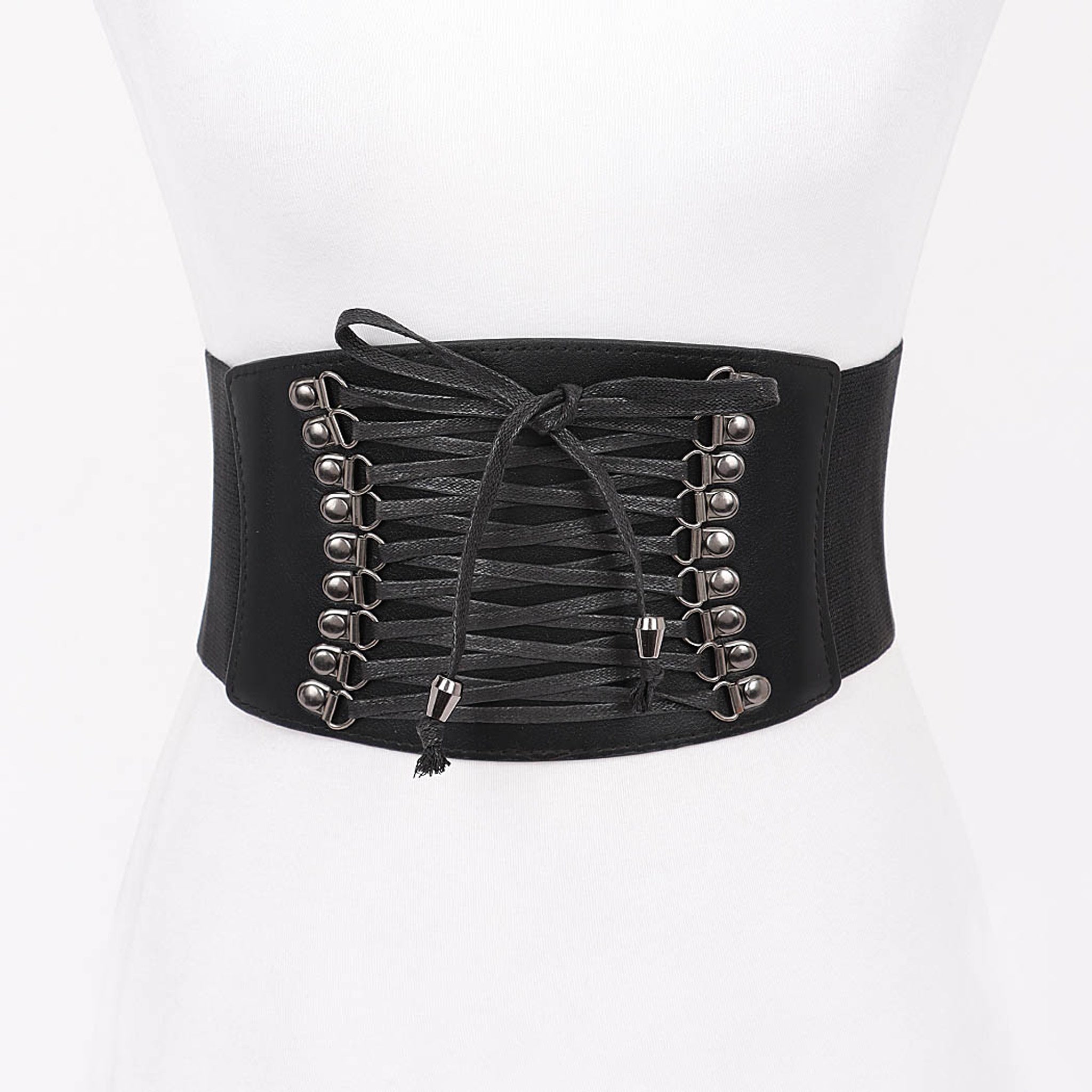 Laced Up Front Belt
